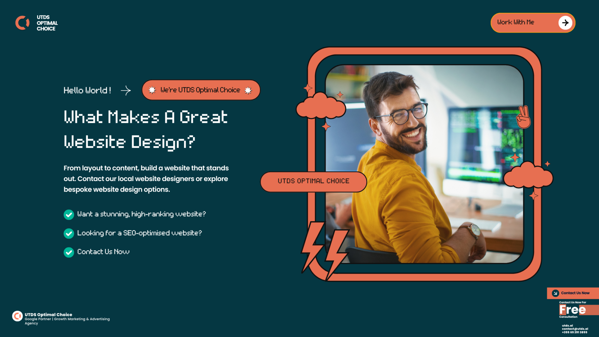 What Makes A Great Website Design? - Utds Optimal Choice